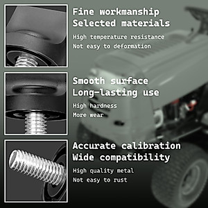 HASMX 720-04061 2 Pack Knob for MTD,Bolens, Brute, Columbia, Craftsman, Huskee, Huskee Supreme, MTD Gold, Mastercut, Murray, Troy Bilt, Yard Machines & Yard-Man and Fits 3A1762F020, 13A1762F065