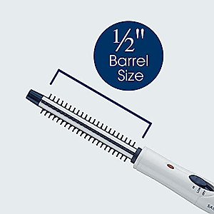 Salon Edition Hair Styling Brush Iron | Smooth 2nd Day Hair Styles (1/2 in)