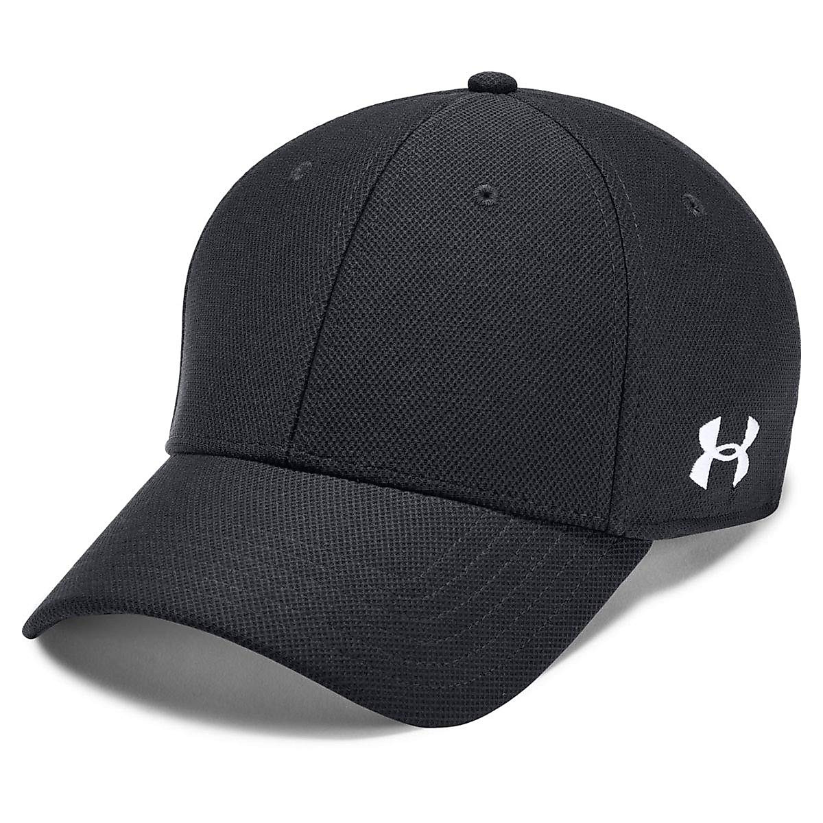 Under Armour Men's Blank Blitzing Cap, Black (001)/White, Large/X-Large