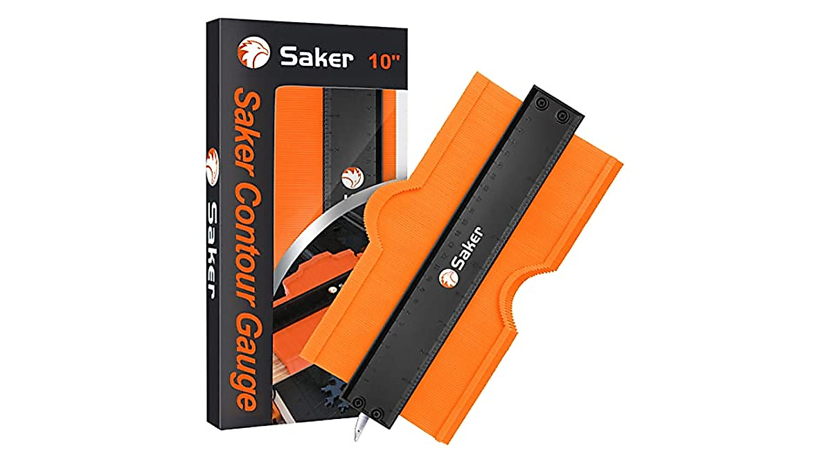 Saker Contour Gauge 10" Lock | Precise Shape Duplicator