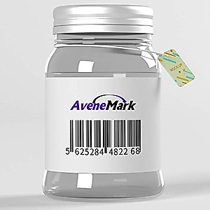 AveneMark 12 Rolls 2" x 1" Direct Thermal Labels for Barcodes Postage Address Shipping Labels Compatible with Rollo & Zebra Desktop Printers Adhesive - 1300 Labels/Roll
