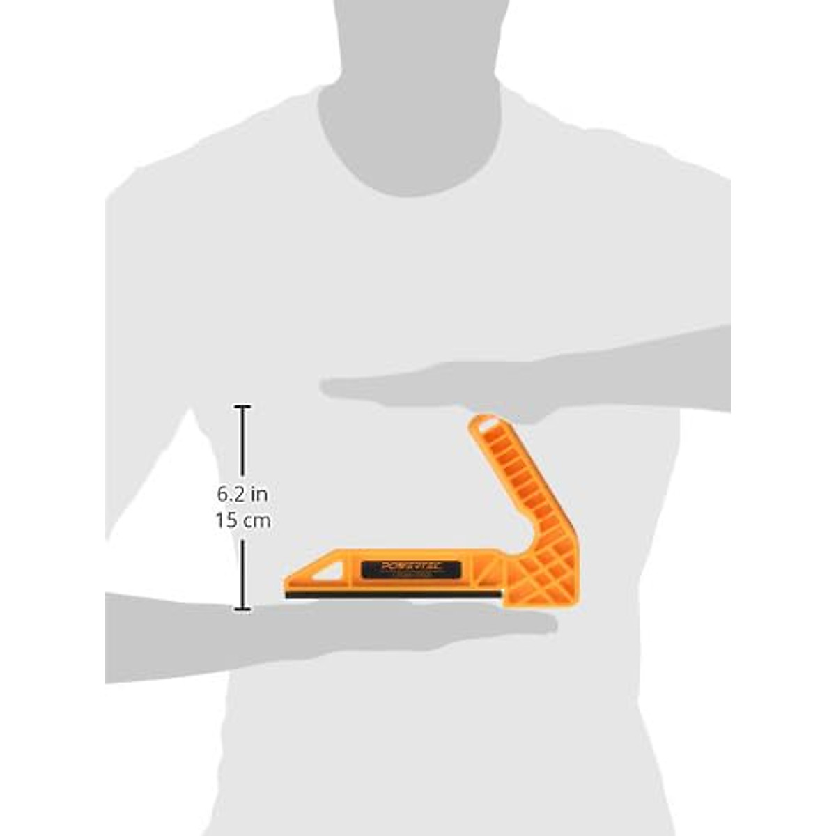 POWERTEC 71338 Deluxe Push Stick for Table Saws, Router Tables, Band Saws & Jointers, Dual Ergonomic Handles w/Max Grip, Hand Protection fo Woodworking, Safety for Woodworkers – 2 Pack