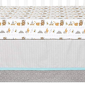 Trend Lab Lodge Buddies 3 Piece Crib Bedding Set