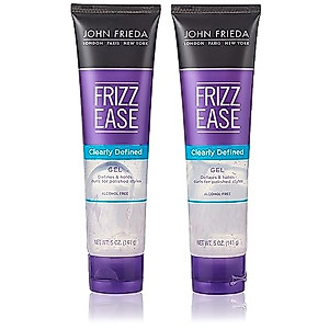 John Frieda Frizz-Ease Gel Clearly Defined 5 Ounce (145ml) (2 Pack)