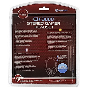 PlayStation 3 EK-3000 Stereo Gamer Headset