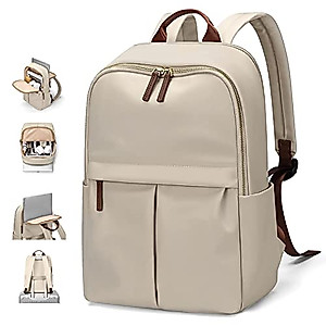 SC Laptop Backpack for Women Laptop Bag, Fashion Waterproof Backpacks, Teacher Nurse Stylish Travel Bags, Vintage Daypacks for Work