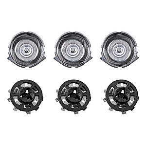 3Pcs SH30/52 Replacement Shaving Heads for Replacing Philips Norelco 000, 2000,3000 AT610, AT620, S1150, S1520, S1560, S3310, S3560 Electric Shavers