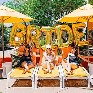 Gold Letter Balloons 40 Inch - Large Letter Balloon Aluminum Foil for Birthday Wedding Anniversary Party Decorations/Letter A YUNSHANGMO