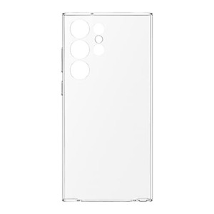 SAMSUNG Galaxy S23 Ultra Clear Slim Phone Case, Protective Cover w/Glossy, Thin Design, Protects from Drops and Scratches, Premium, Durable Material, US Version, EF-QS918CTEGUS, Transparent