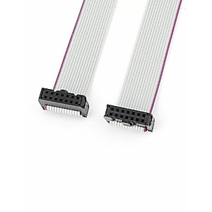 Tool parts IDC 14-Pin Female To Female Connector Hard Driver Date Wire Flat Ribbon Cable