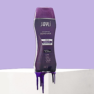 Blonde Toning Shampoo & Conditioner 2 Pack Jayli (Purple Toning for brassy and yellow tones) 14.8 Fl Oz