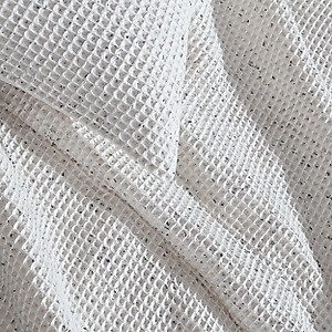 Calvin Klein - King Duvet Cover Set, Garment Washed Cotton Bedding with Matching Shams, Waffle Textured Home Decor (Speckled Waffle Ivory, King)