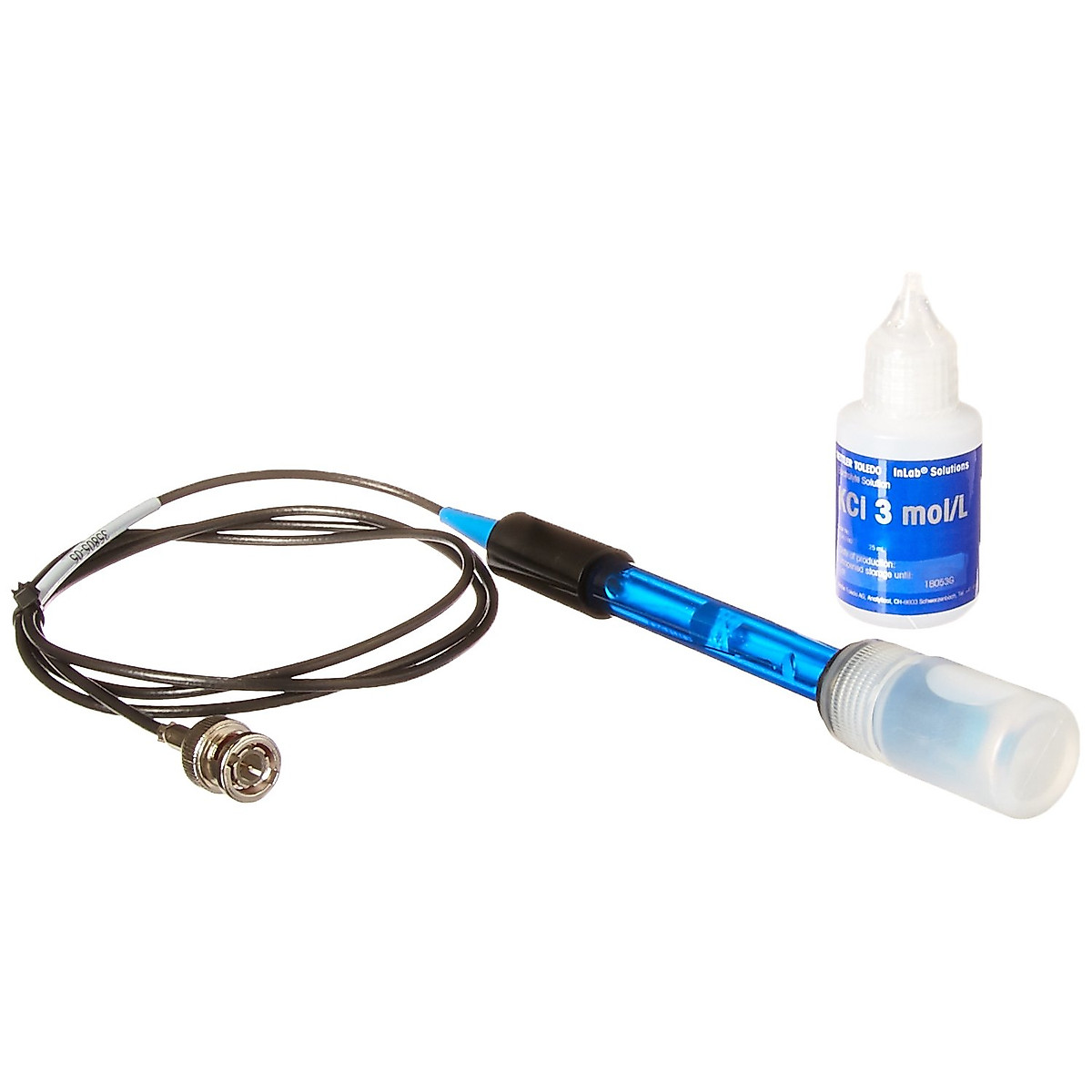 Oakton pH Probe, Sealed/SJ/Epoxy/High pH Sodium/3 ft Cable; BNC