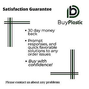 BuyPlastic Cast Clear Acrylic Plexiglass Plastic Sheet 1/2" Thick, Size 12" x 48" and More, Plexi Glass for Crafts, Glass Replacement Board