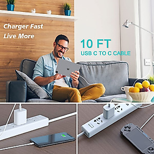 iPad Fast Charger, 20W iPad Pro Charger with 10FT iPhone 16 15 Charging Cable for iPhone 16/16 Pro/15/15 Pro Max/15 Plus, iPad 10th, iPad Air 5/4th, iPad Mini 6th, iPad Pro 12.9/11 inch 2022/2021/2020
