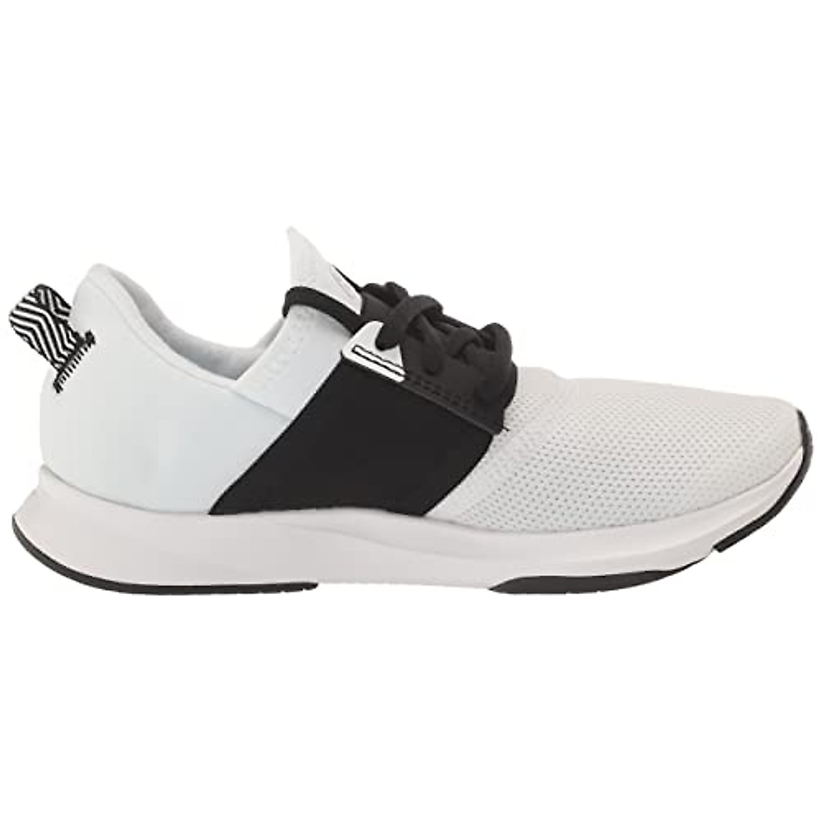 New Balance Women's Dynasoft Nergize V3 Cross Trainer, White/Black, 7.5