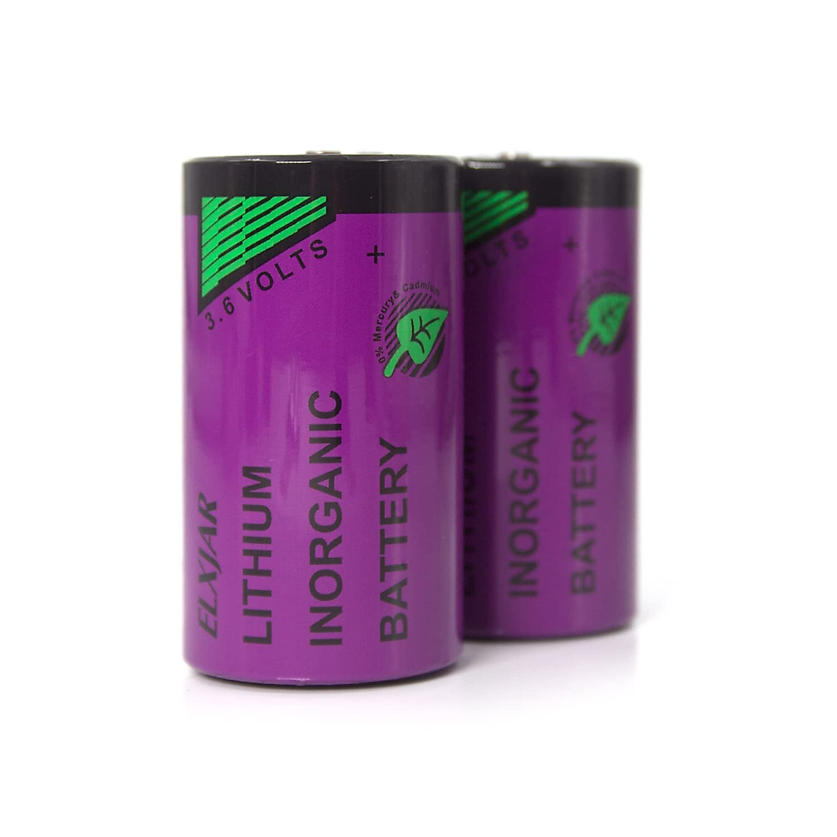 elxjar (2-Pack) 3.6V TL-5930 Replacement Lithium Battery for Tadiran iXtra Series Size D(TL-2300), ER34615