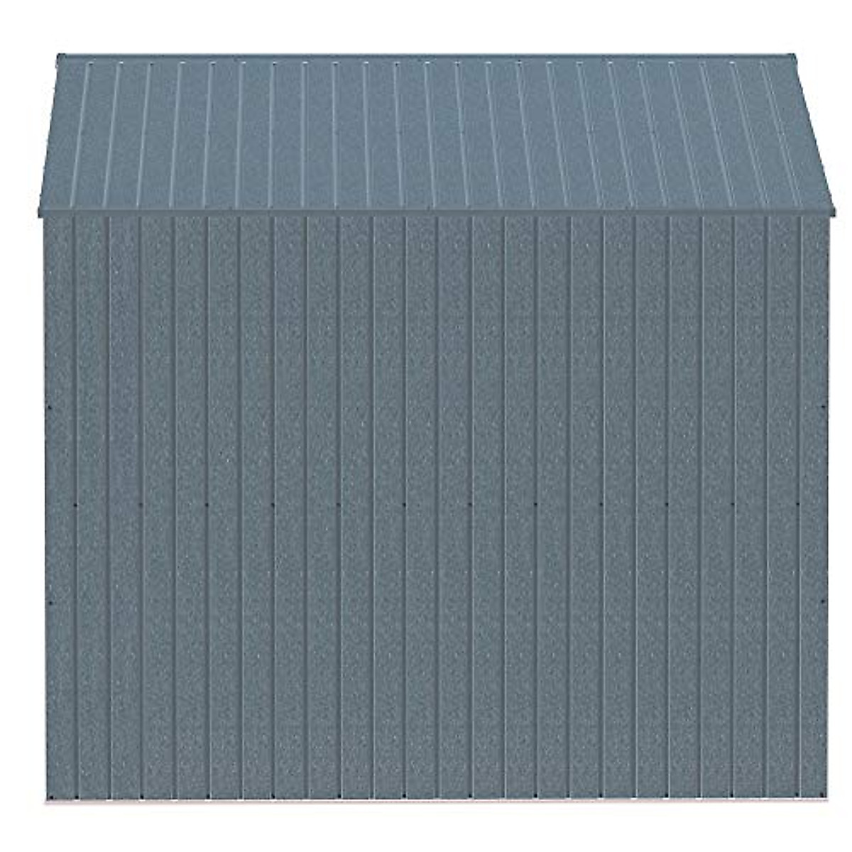 Arrow Shed Elite 10' x 8' Outdoor Lockable Steel Storage Shed Building, Anthracite