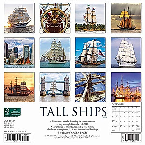 Tall Ships 2021 Wall Calendar