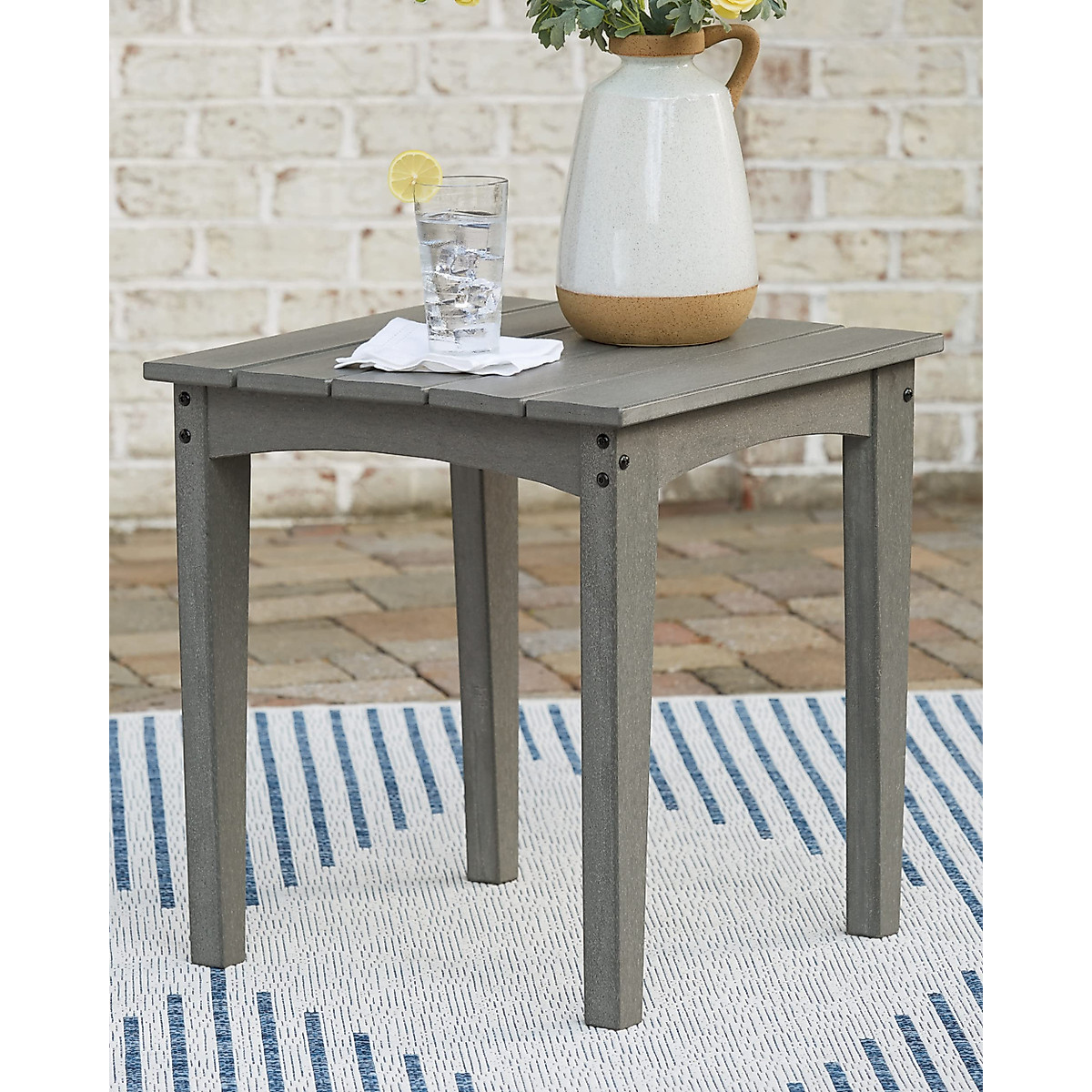 Signature Design by Ashley P802-702 Visola End Table, Gray