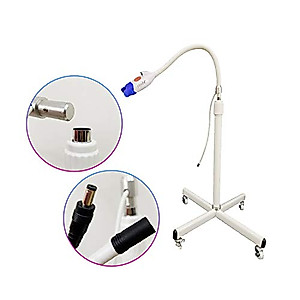 Lolicute Dental Teeth LED Whitening Lamp Bleaching Mobile Teeth Bleaching LED Accelerator Lamp Blue/Red Light 2 Colors 36W