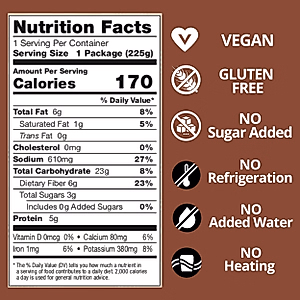 Kitchen & Love Cauliflower, Peruvian Vegetable Ceviche, Ready to Eat, Shelf Stable, Non Gmo, Gluten & Dairy Free, Vegan, Vegetarian, 7.9 Oz, 6 Pack