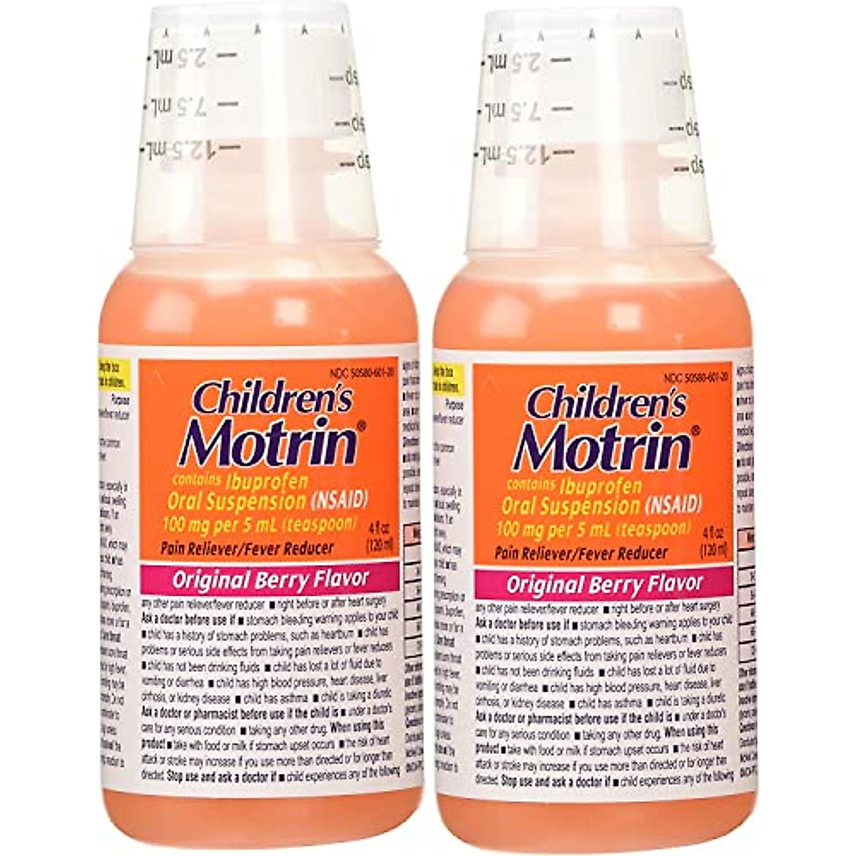 Motrin Child Berry Liq Size 4 Fluid Ounce, Pack of 6