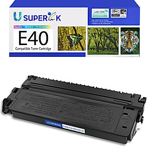 USUPERINK Compatible for Canon E40 E30 E31 E16 E20 1491A002AA Black Toner Cartridge for PC140 PC170 PC310 PC325 PC940 PC980 Copy Machines (4,000 Pages)