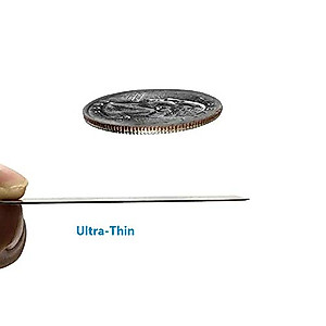 Mount Metal Plate（12Pack） for Magnetic Car Mount Phone Holder with Full Adhesive for Phone Magnet, Magnetic Mount, Car Mount Magnet-12X Rectangular (Black)