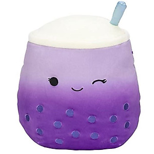 Squishmallows,Kellytoy Bubble Tea 5'' Bergit Poplina Jakarria Plush Doll (Set of 3)