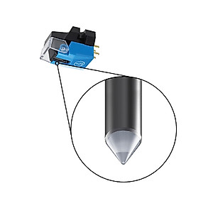 Audio-Technica VM510CB Dual Moving Magnet Conical Stereo Turntable Cartridge Blue