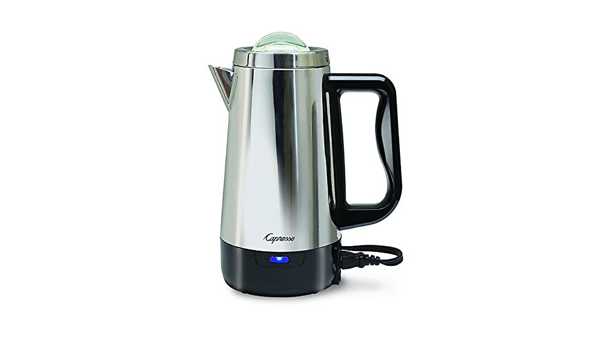 Capresso 8 Cup Perk Coffee Maker - Fast, Strong & Durable Coffee