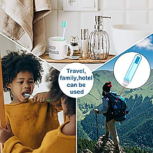 Travel Toothbrush Bulk Folding Toothbrush with Toothbrush Box Soft Potable Travel Size Toothbrush Individually Wrapped Toothbrush for Travel Camping School Home Supplies(4 Pieces)