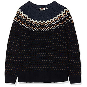 Fjallraven Logo Sweater - Women's Dark Navy Medium