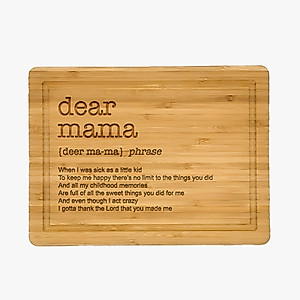 Bamboo cutting board, Dear Mama, mothers day gifts, personalized cutting boards, housewarming gifts, Gifts for mom, engraved cuttingboard