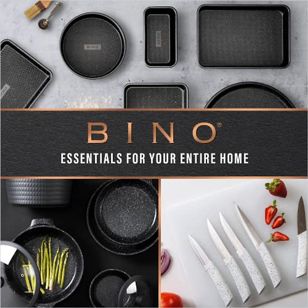 BINO 2 Tier Clear Storage Organizer with Dividers | Bottom Slide Out Drawer for Under Sink, Medicine Cabinet | Bathroom Closet, Vanity, Pantry Organizer | Under Cabinet Storage for Bathroom & Kitchen