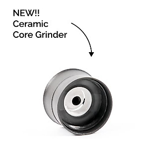 Himalayan Secrets Natural Pink Cooking Salt in Refillable Grinder - 8 oz Healthy Unrefined Coarse Salt Packed with Minerals - Kosher Certified