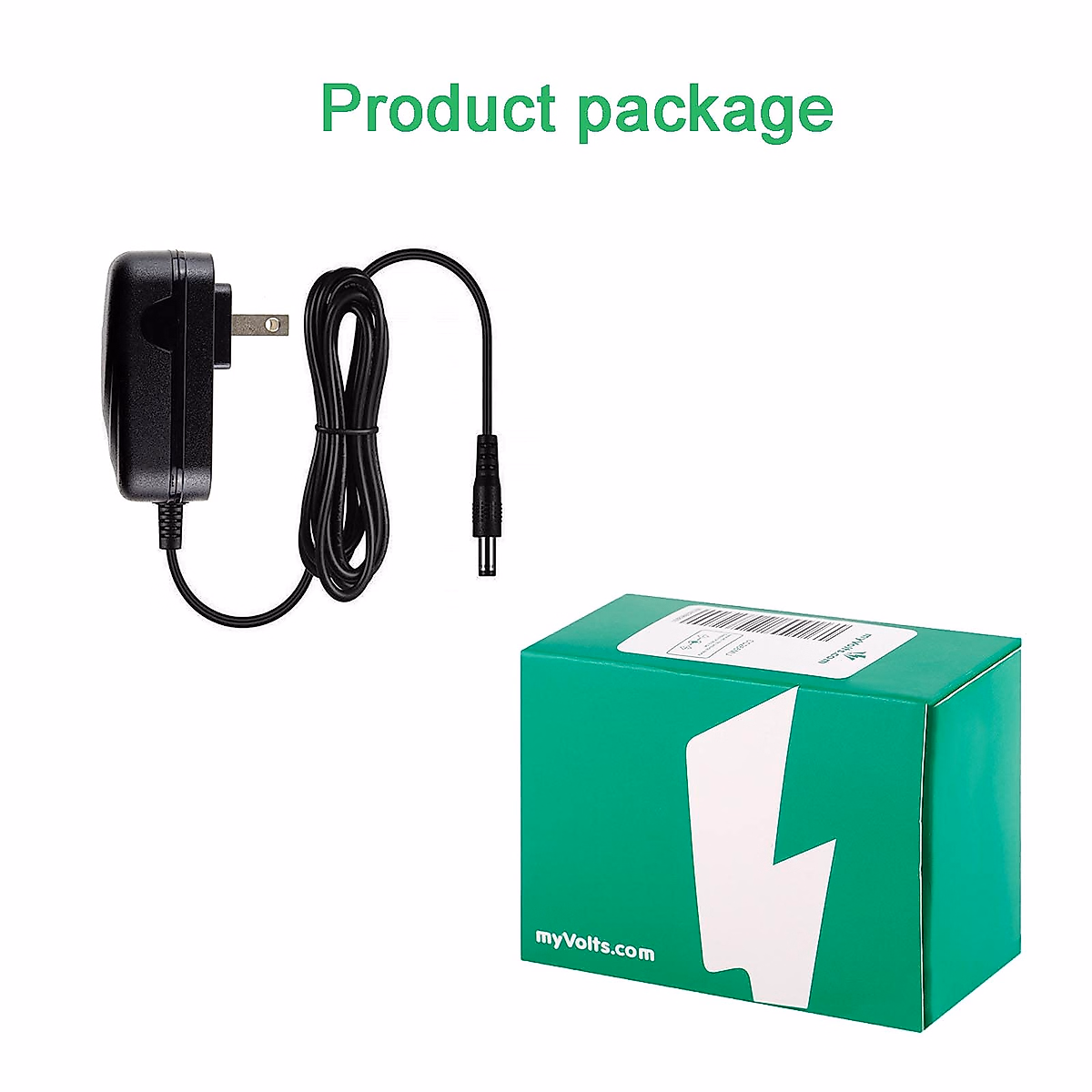 MyVolts 12V Power Supply Adaptor Compatible with/Replacement for Siemens Gigaset SE572 Router - US Plug with Extension and ON/Off Switch