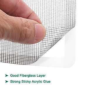 uxcell Disposable Shower Drain Hair Catcher, 10Pcs Disposable Hair Catchers Mesh Stickers for Shower, Bathtub, Sink, Bathroom, Kitchen, Sewer (90mmx90mm, Grey)