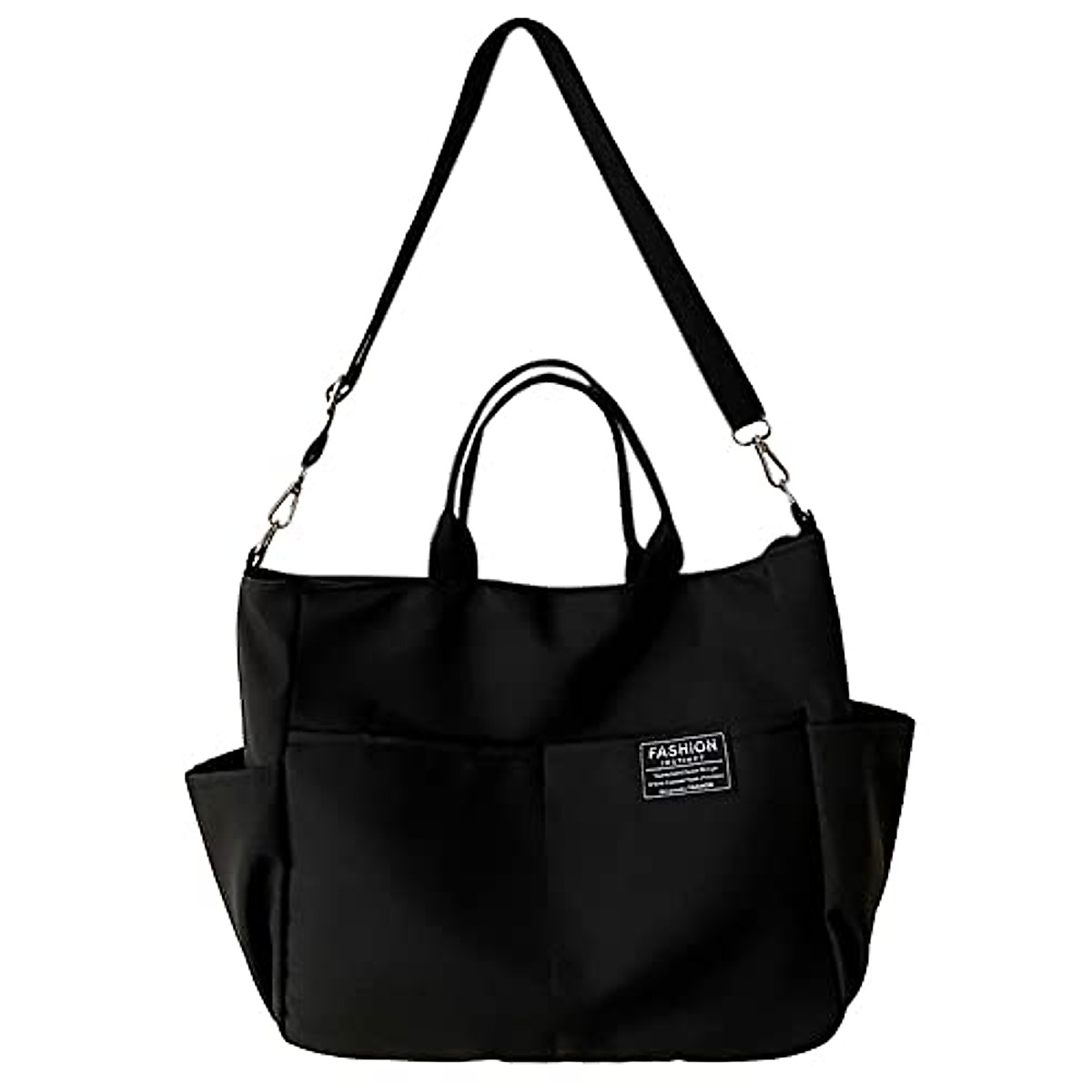 Hobo Bag Unisex Tote Bag Stylish Students Casual Large Canvas Handbag School Shoulder Bag