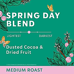 Starbucks K-Cup Coffee Pods Spring Day Blend, 10 CT (Pack of 2)