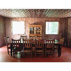 Faux Tin Glue Up Ceiling tile #148 Antique Copper pack of 10 2'X2' tiles (~ 40 sq.ft). Easy to install decorative ceiling tiles. Gorgeous antique look PVC tiles. Great as a backdrop.