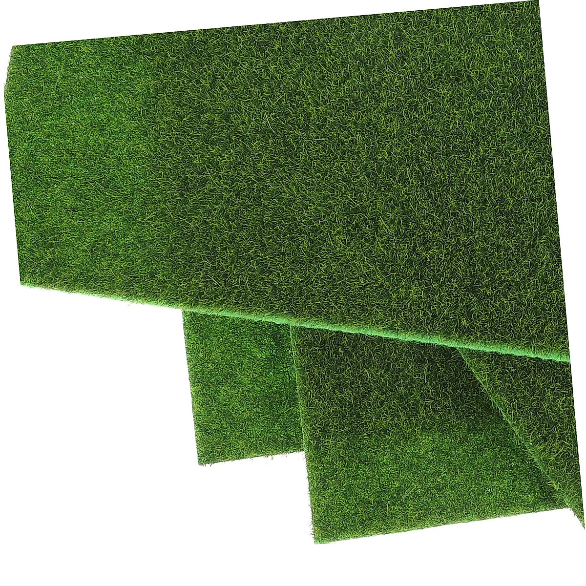 YARNOW 16 Pcs Artificial Grass Tiles Outdoor Greenery Artificial Grass Wall Artificial Turf Tiles Fairy Garden Accessories House Plants Indoors Live Green Rug Faux Lawn Bricks Fish Tank