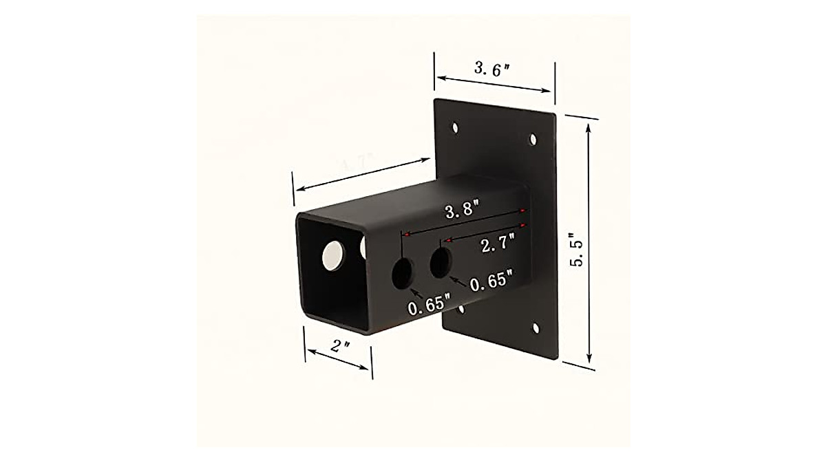 Hitch Wall Mount Storage for Bike Racks & More
