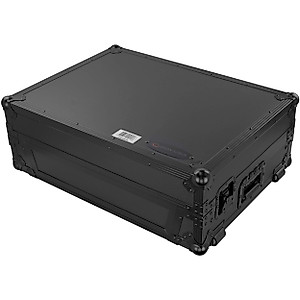 Odyssey Cases Denon Prime 2 Glide StyleTM Black Flight Case with 1U Rack Space.