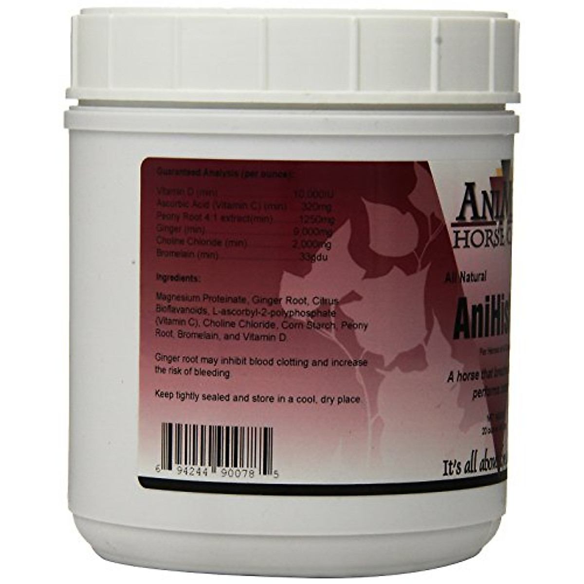 AniMed Anihist-H to Support Normal Histamine Levels in Horses, 20-Ounce
