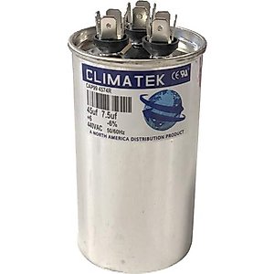 ClimaTek Round Capacitor - fits Miller # 621153 | 45/7.5 uf MFD 370/440 Volt VAC