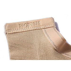 HOFISH Women's Full Cup Lightly Padded Wirefree Maternity Breastfeeding Nursing Bra, 3PCS/Pack(Pink-Black-Beige), L