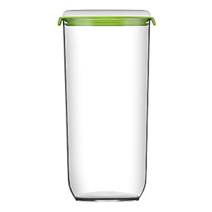 FOSA Vacuum Seal Containers, Extra Tall Round Vacuum Seal Container, 96 oz - High-Capacity Food Saver Containers for Vacuum Seal, Premium Airtight Vacuum Container (Vacuum Pump Not Included)