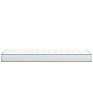 Nautica Home, 6" Relieve Innerspring Hybrid Mattress, Quilted Memory Foam Cover, High Density Comfort Latex Foam Layer with Bonnell Support Coil Springs Base